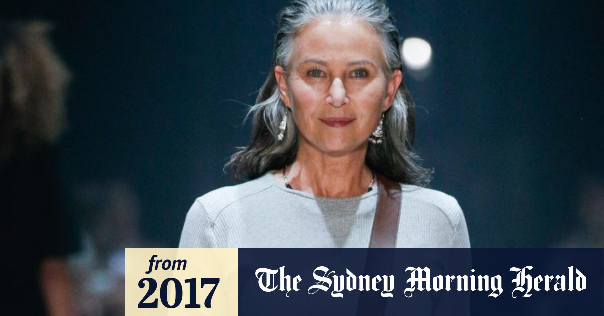 Melbourne Fashion Festival 2017 58 Year Old Model Steals The Runway
